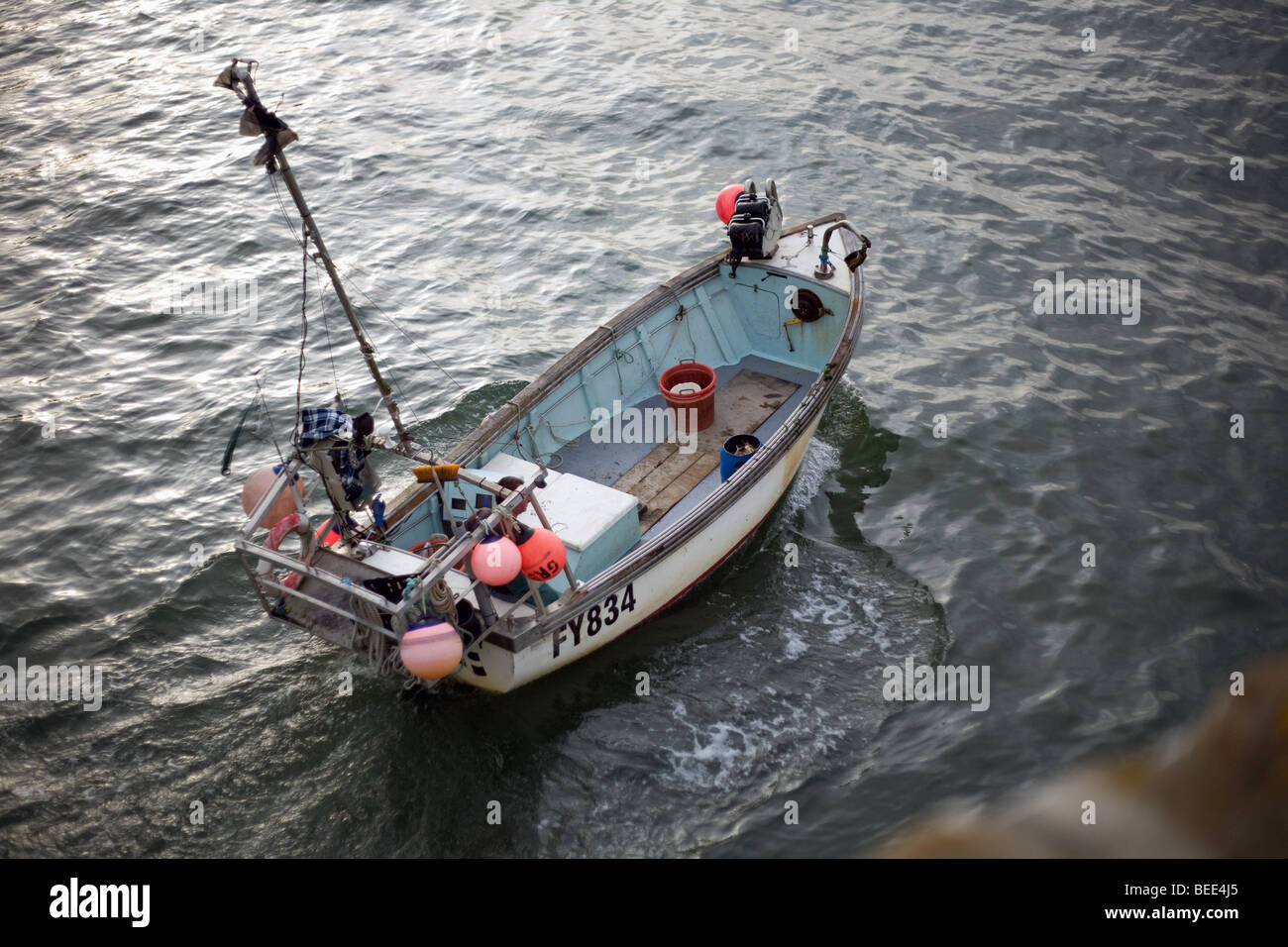 Lobster pot boat hi-res stock photography and images - Alamy