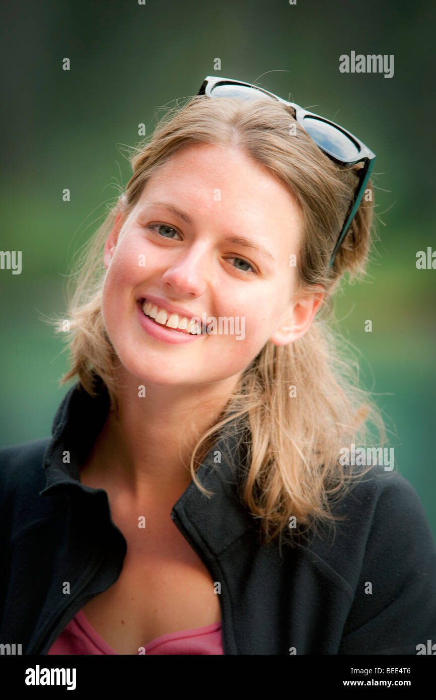 portrait of girl from holland Stock Photo - Alamy