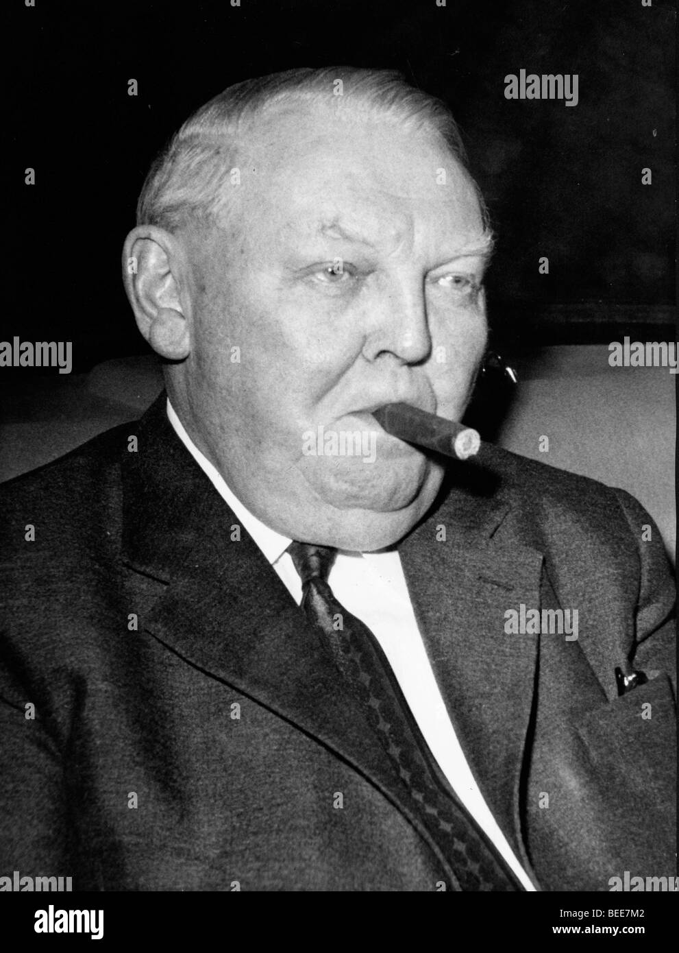 Ludwig erhard Black and White Stock Photos & Images - Alamy