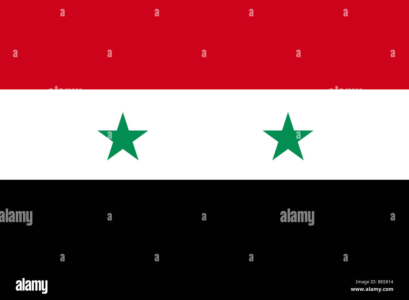 Flag of Syria Stock Photo - Alamy