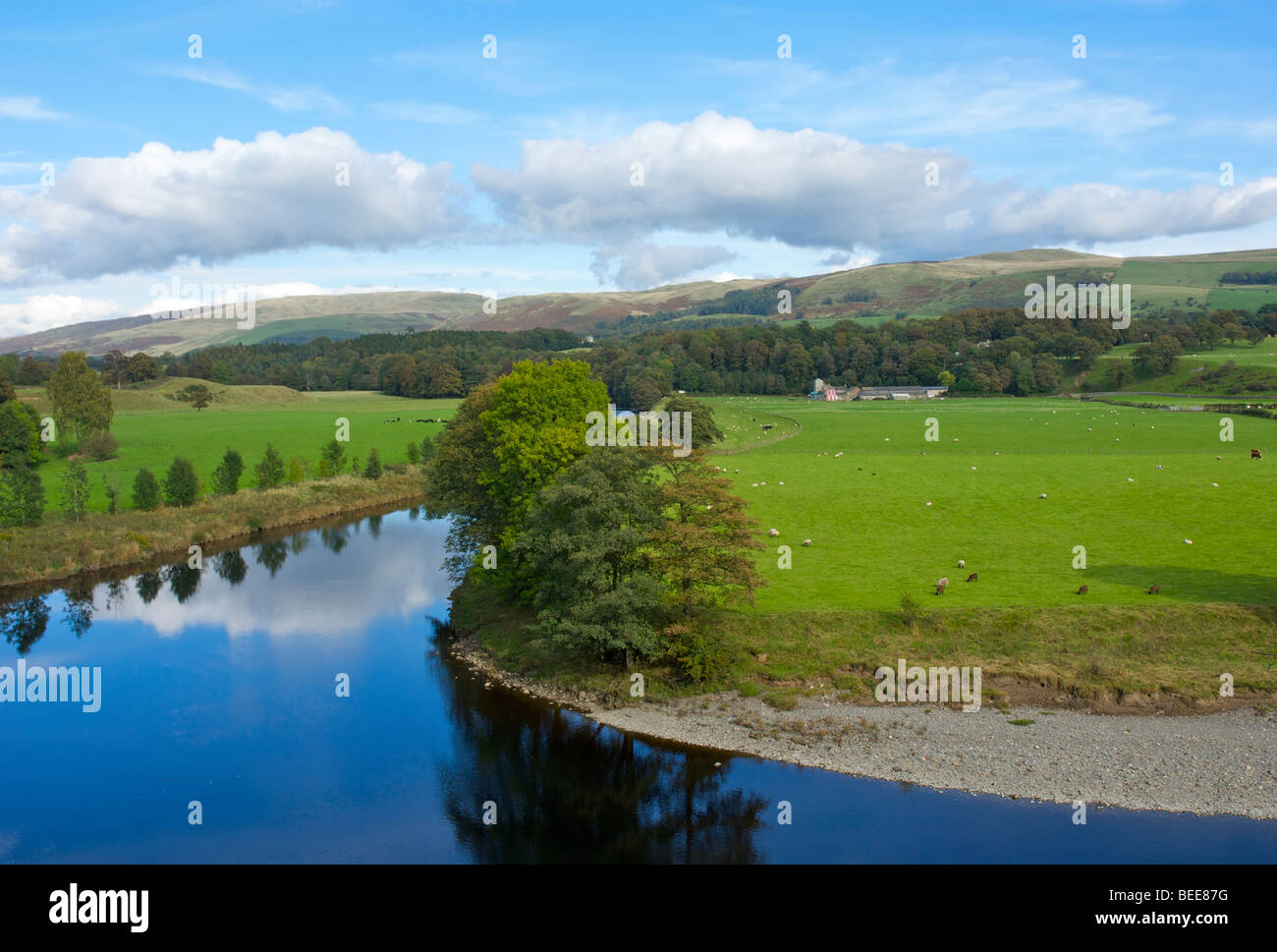 Ruskin's view kirkby lonsdale hi-res stock photography and images - Alamy