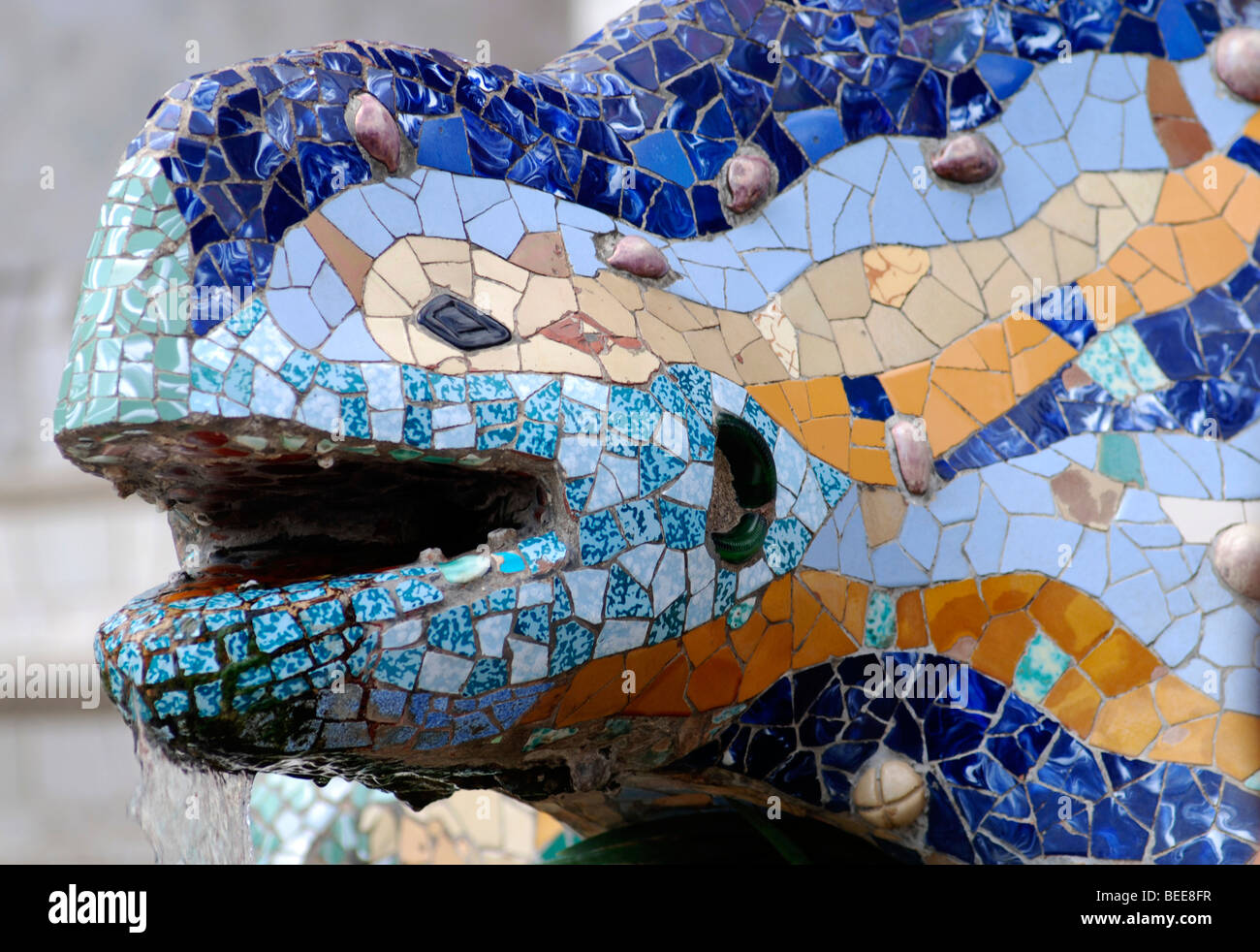 Dragon barcelona gaudi hi-res stock photography and images - Alamy