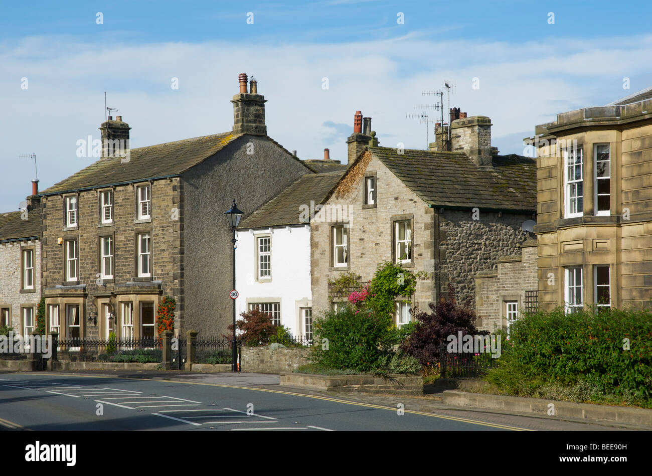 Gargrave village, North Yorkshire, England UK Stock Photo - Alamy
