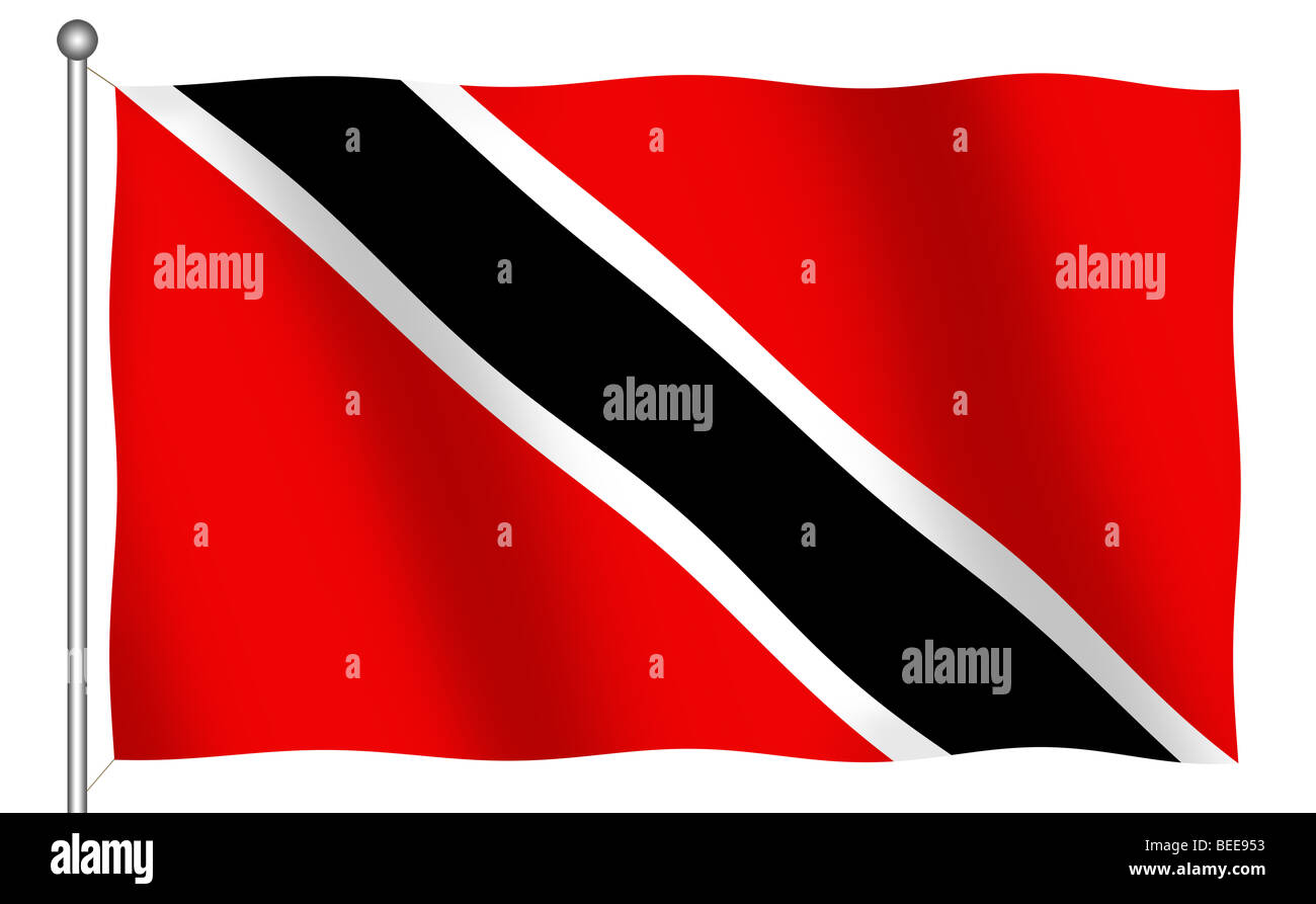National flag of the trinidad and tobago hi-res stock photography and images - Alamy