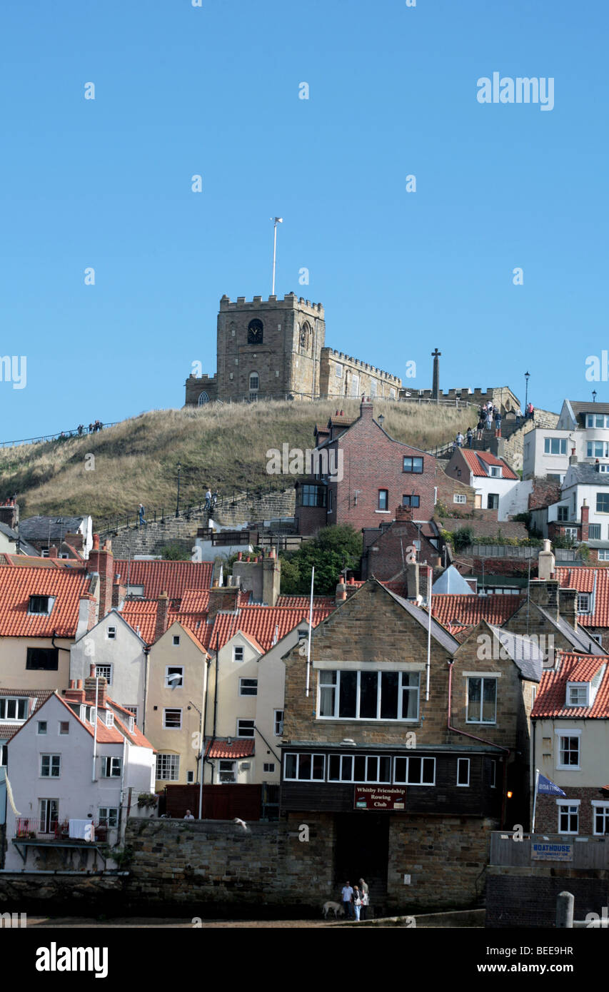 St Mary's Church Whitby North Yorkshire England Stock Photo - Alamy