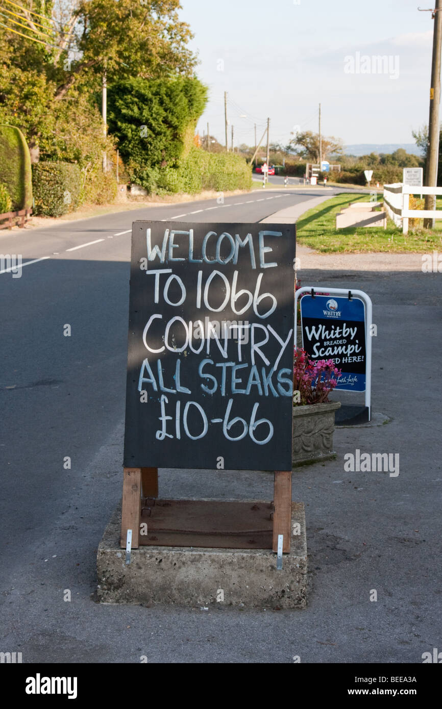 Welcome to 1066 country hi-res stock photography and images - Alamy
