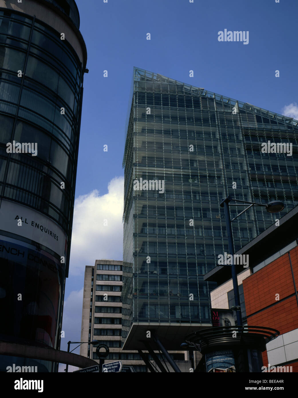 Modern architecture on deansgate hi-res stock photography and images ...