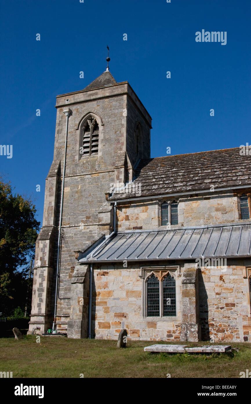 Church tower in Framfield village in Sussex England Stock Photo - Alamy