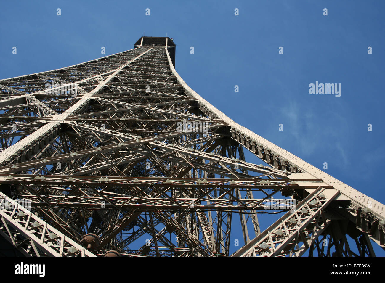 Eiffel tower structure Stock Photo - Alamy