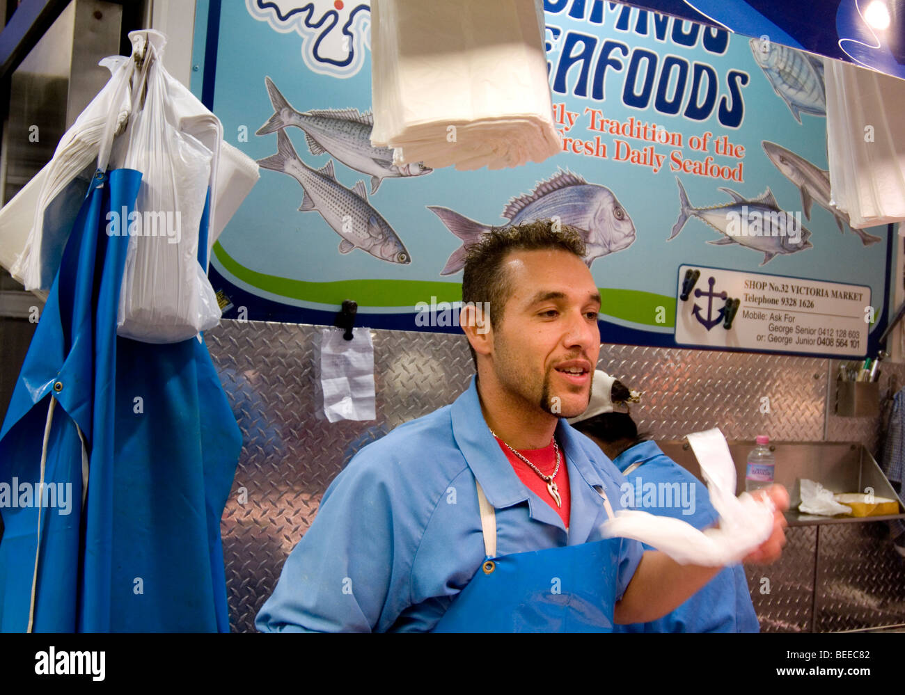 Victoria fish market hi-res stock photography and images - Alamy
