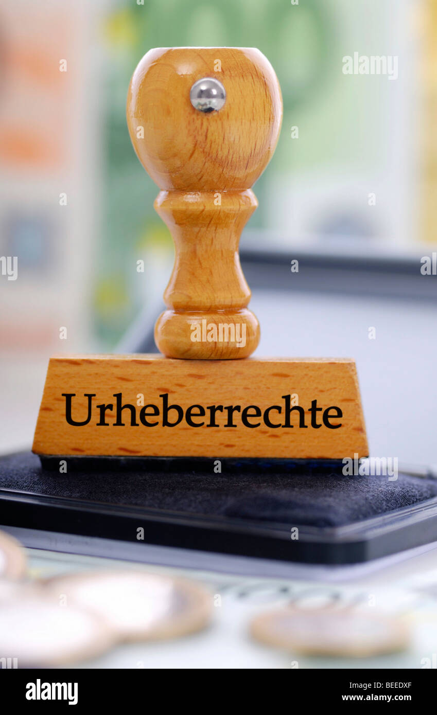 Urheberrechte hi-res stock photography and images - Alamy
