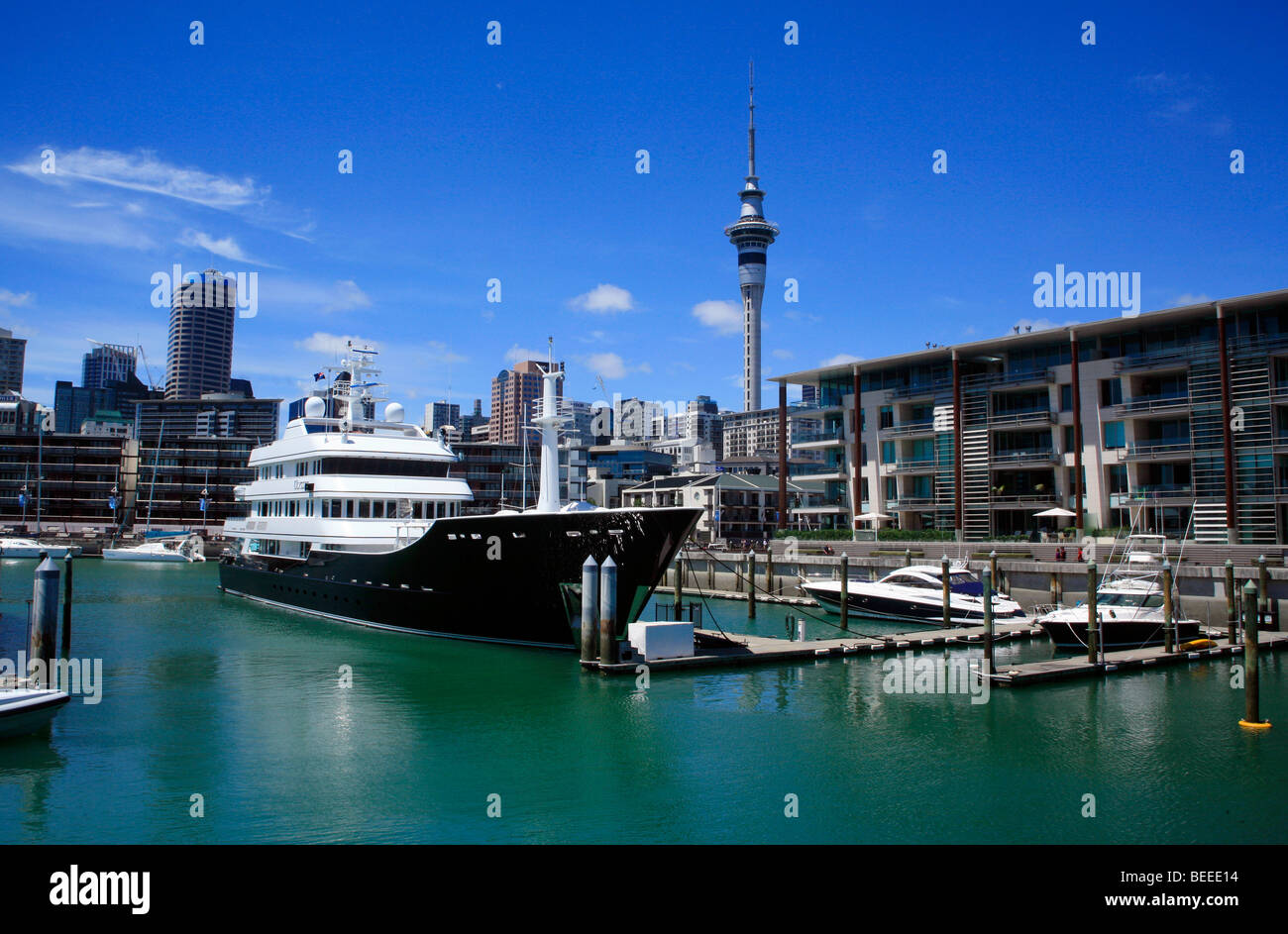 Viaduct Harbour, Auckland, North Island, New Zealand Stock Photo - Alamy