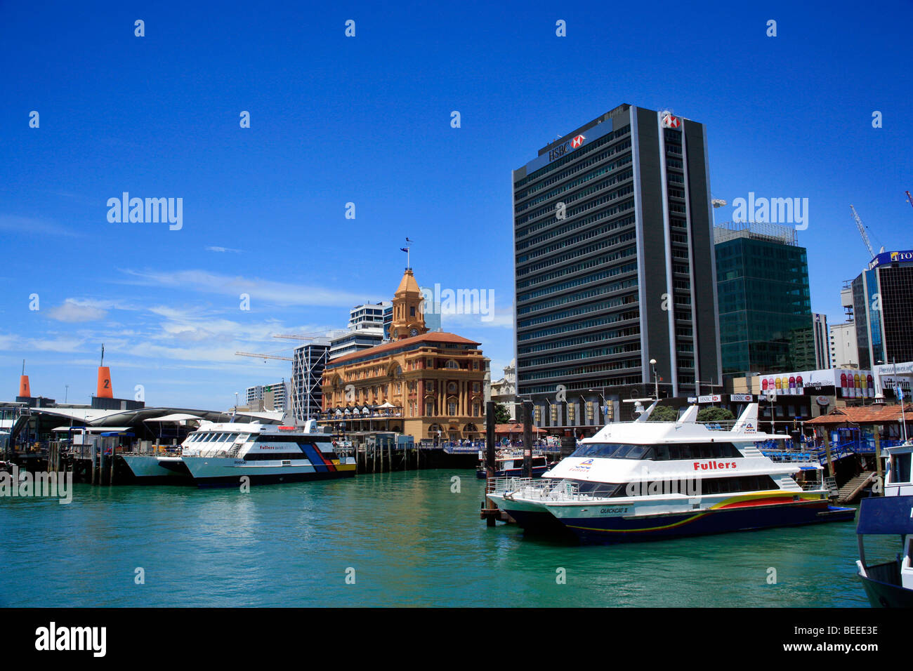 Ferry Terminal, Auckland, North Island, New Zealand Stock Photo - Alamy