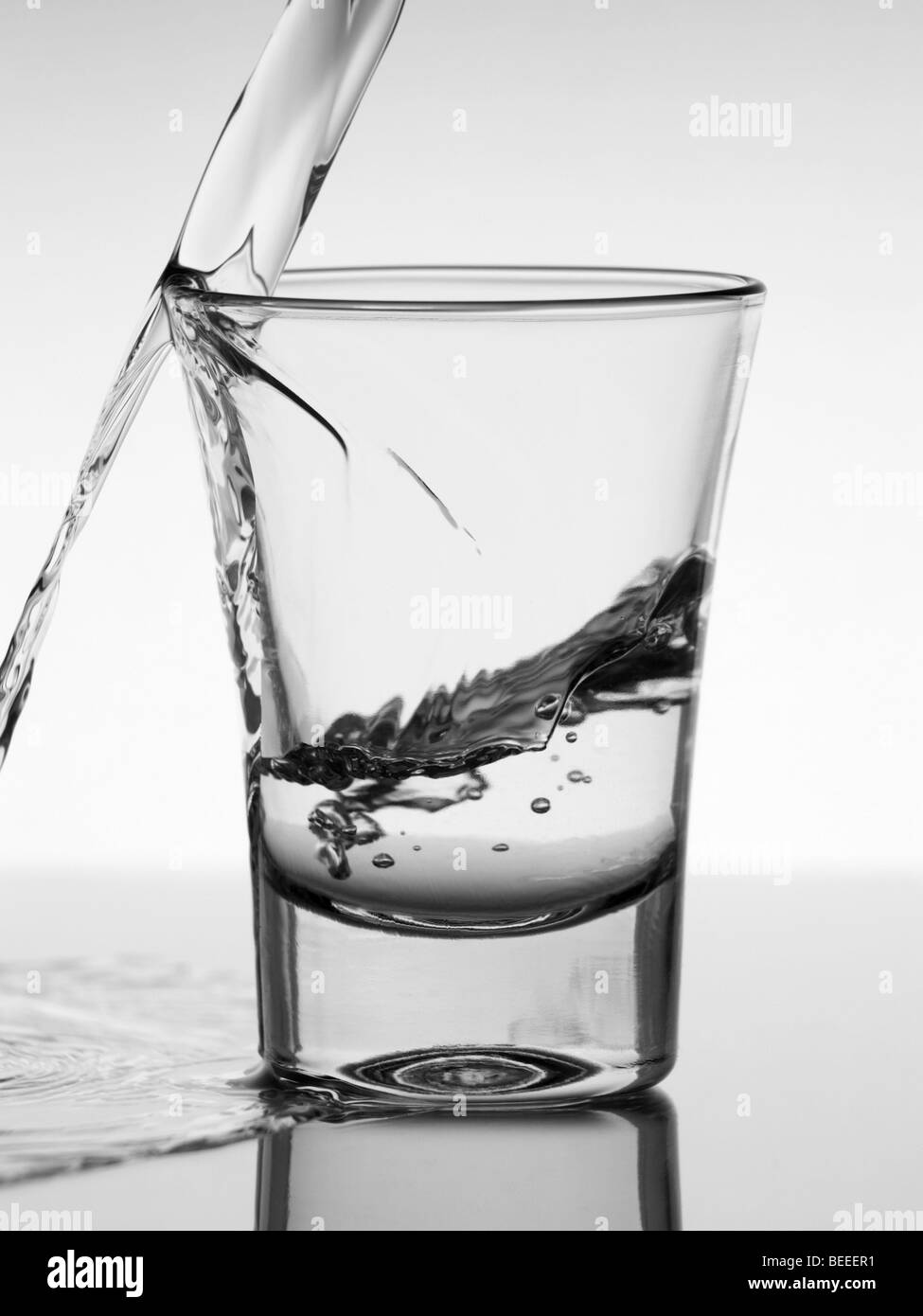 Alcoholic drink shot Black and White Stock Photos & Images - Alamy