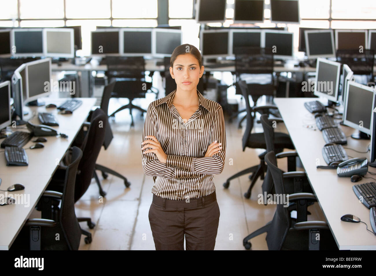 Portrait of a trader woman hi-res stock photography and images - Alamy