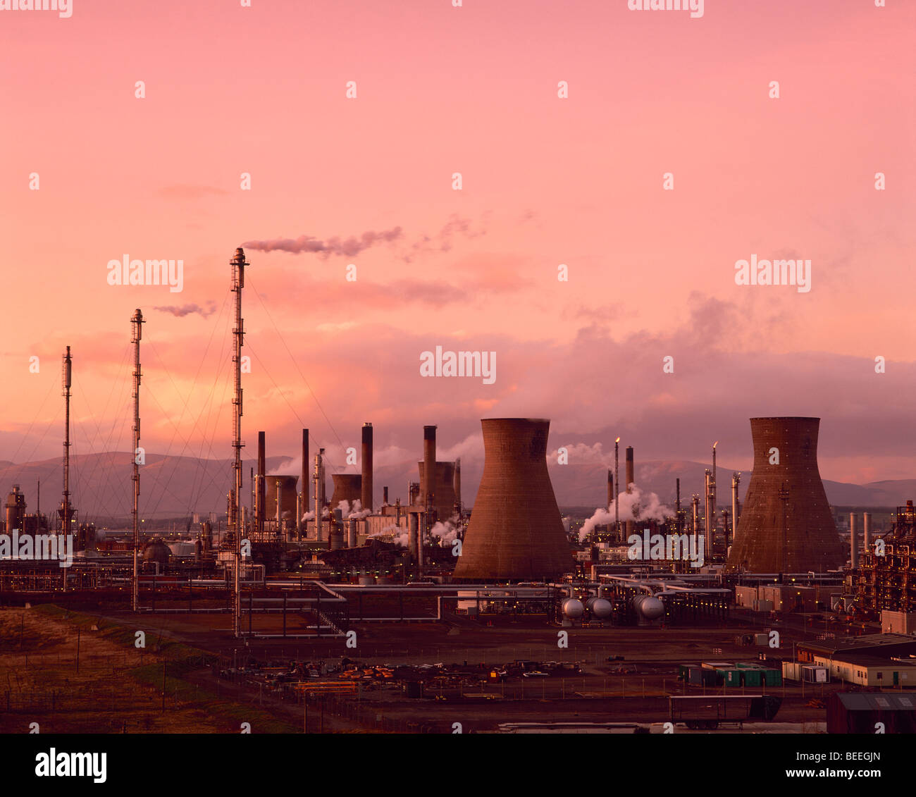 Petrochemical Complex Grangemouth Scotland Stock Photo - Alamy