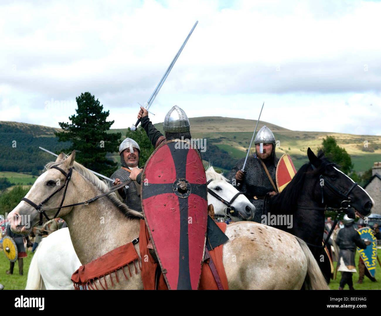Medieval battle scene hi-res stock photography and images - Alamy