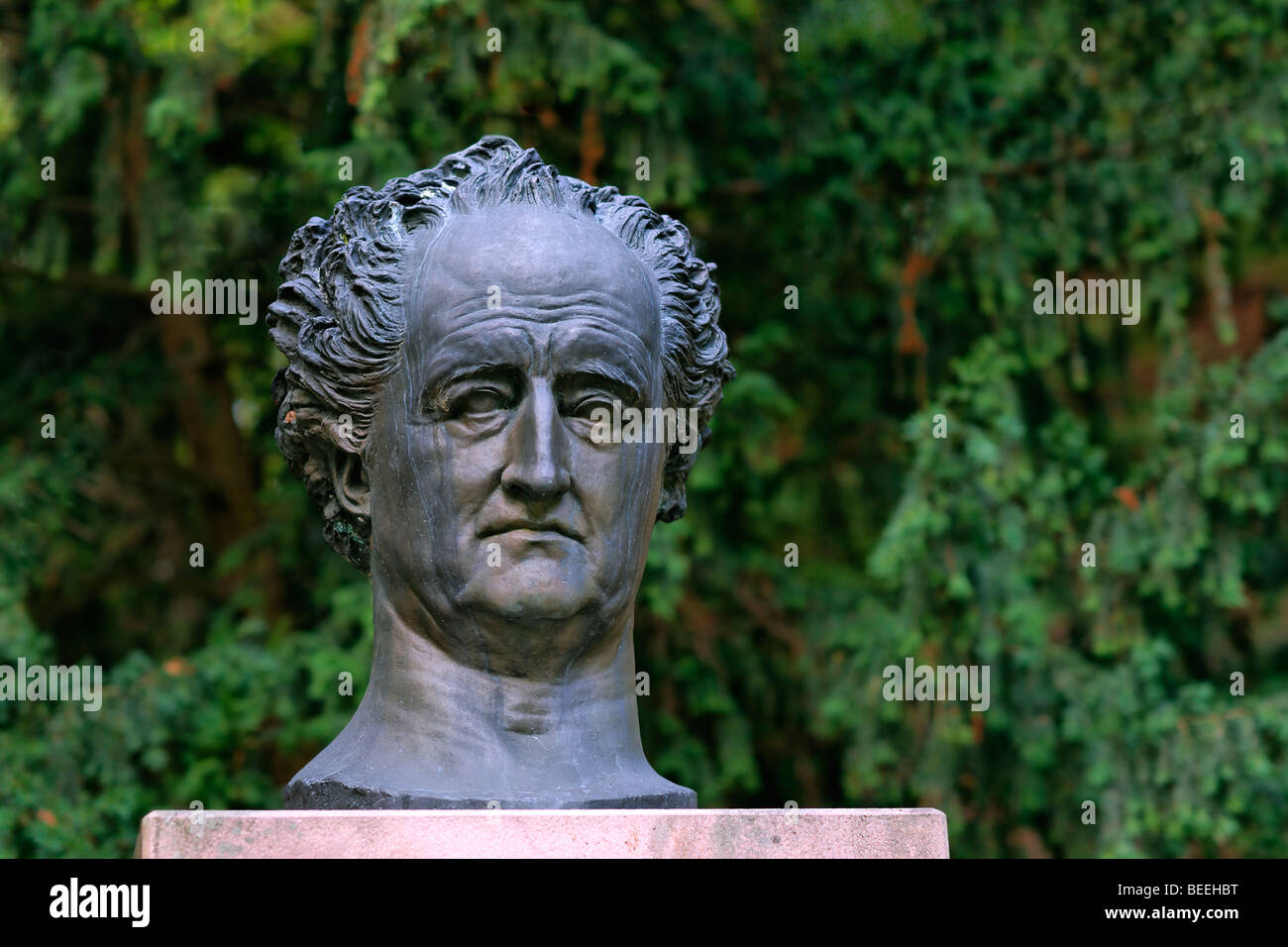 Statue of Goethe in Heidelberg, Germany Stock Photo - Alamy