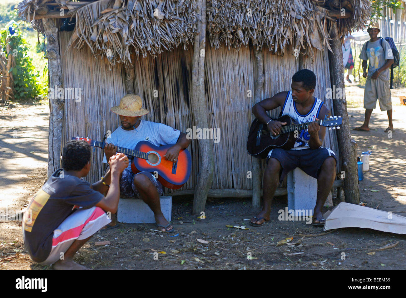 Madagascar - Music is a popular pastime in the Anosy village of Agnena ...