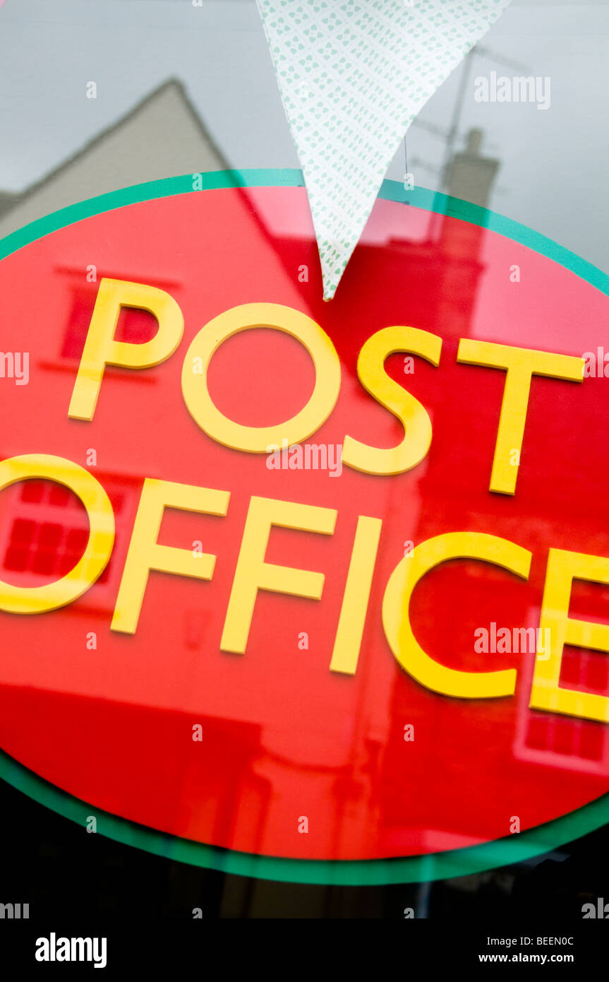 Post Office sign Stock Photo - Alamy