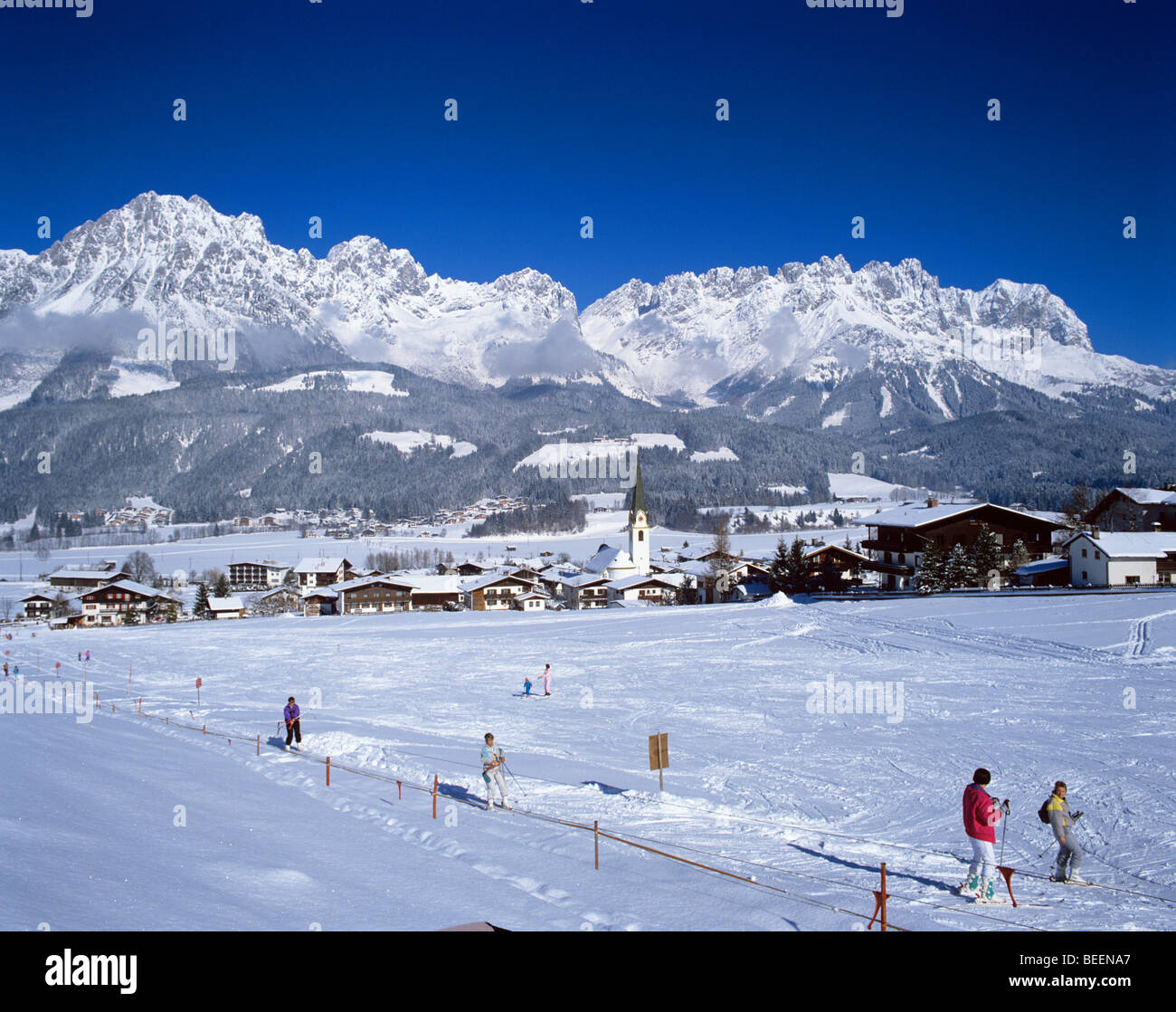 Ellmau ski resort hi-res stock photography and images - Alamy