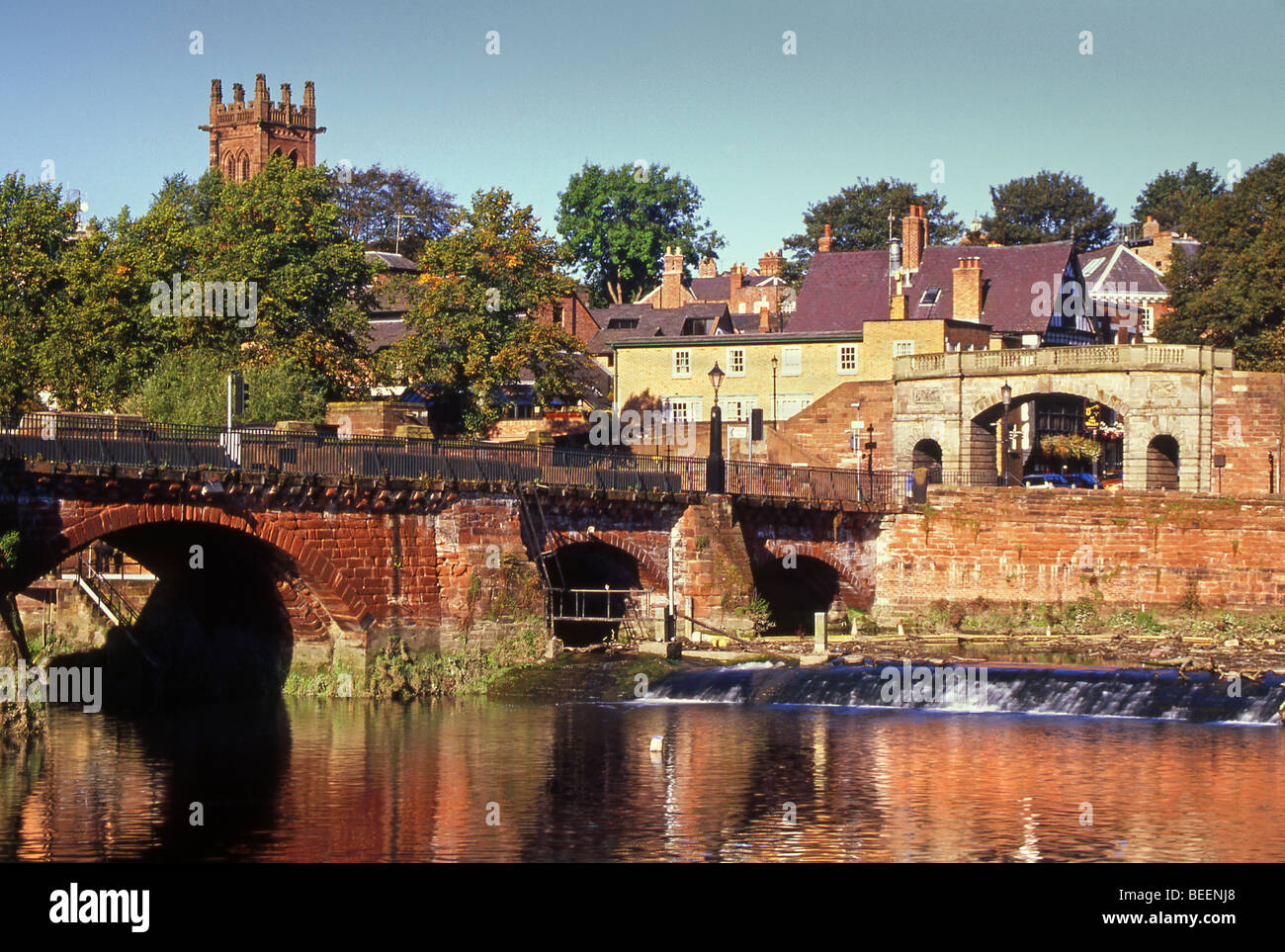 Bridge gate and old dee bridge hi-res stock photography and images - Alamy