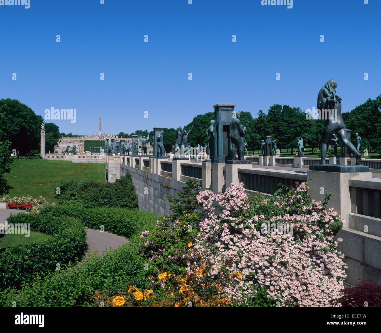 Vigeland Frogner Park Oslo Norway Stock Photo - Alamy