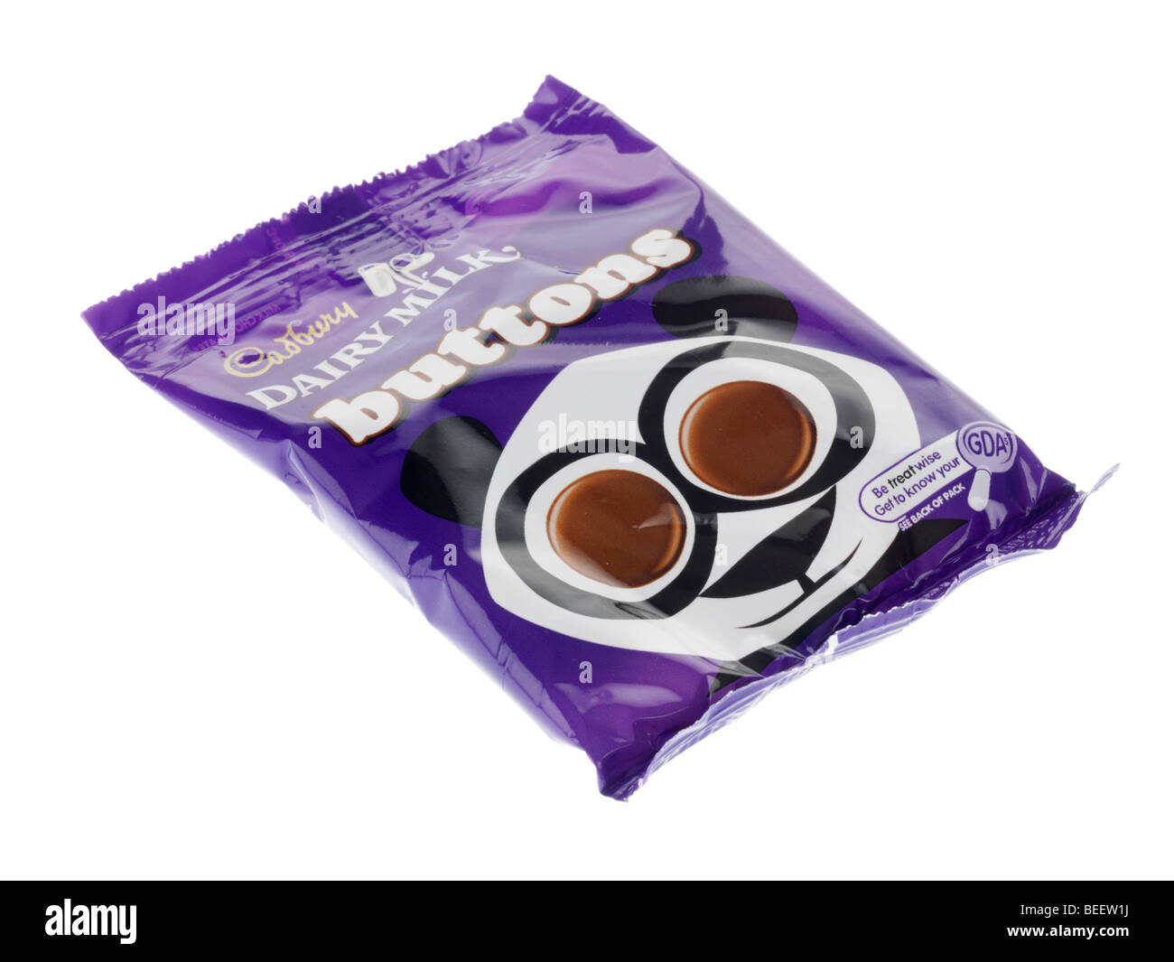 Cadburys milk chocolate buttons hi-res stock photography and images - Alamy