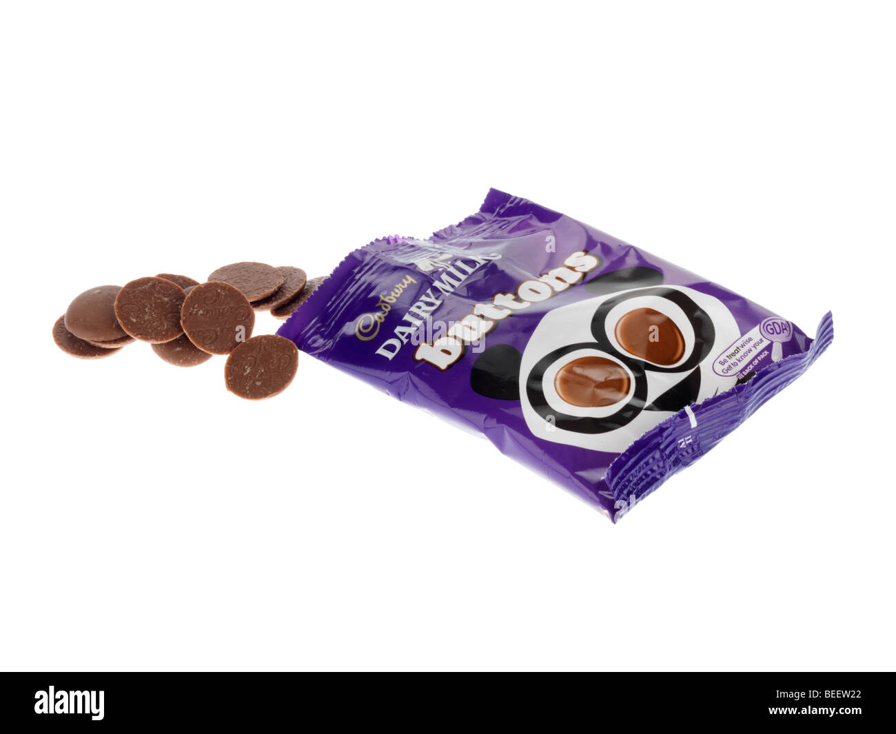 Cadburys chocolate buttons hi-res stock photography and images - Alamy