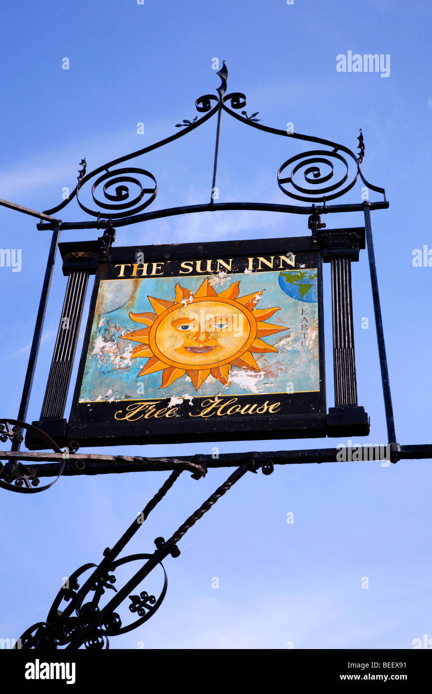 The Sun Inn Dedham Essex England Stock Photo - Alamy