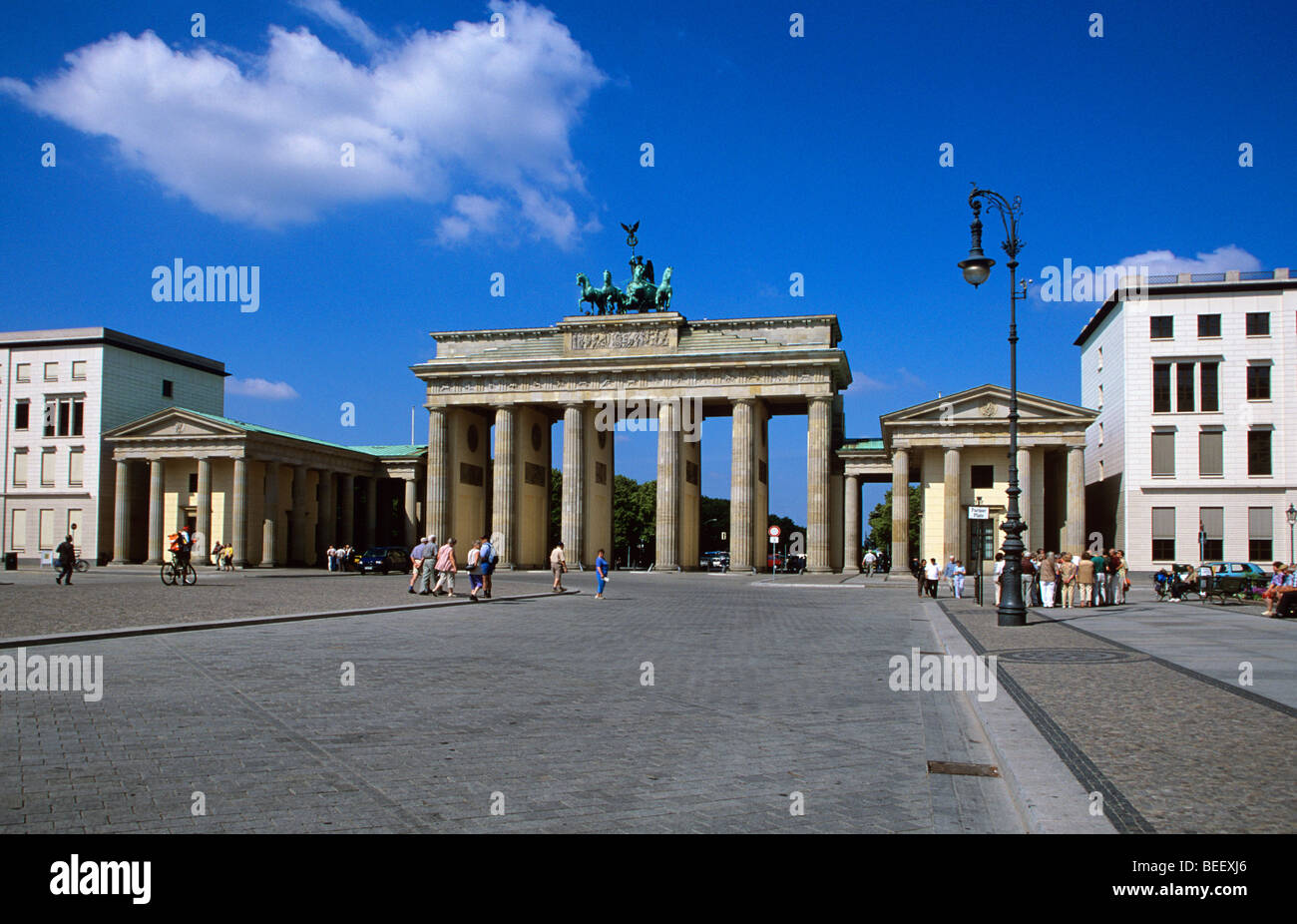 The Brandenburg Gate, the iconic symbol of Berlin Stock Photo - Alamy
