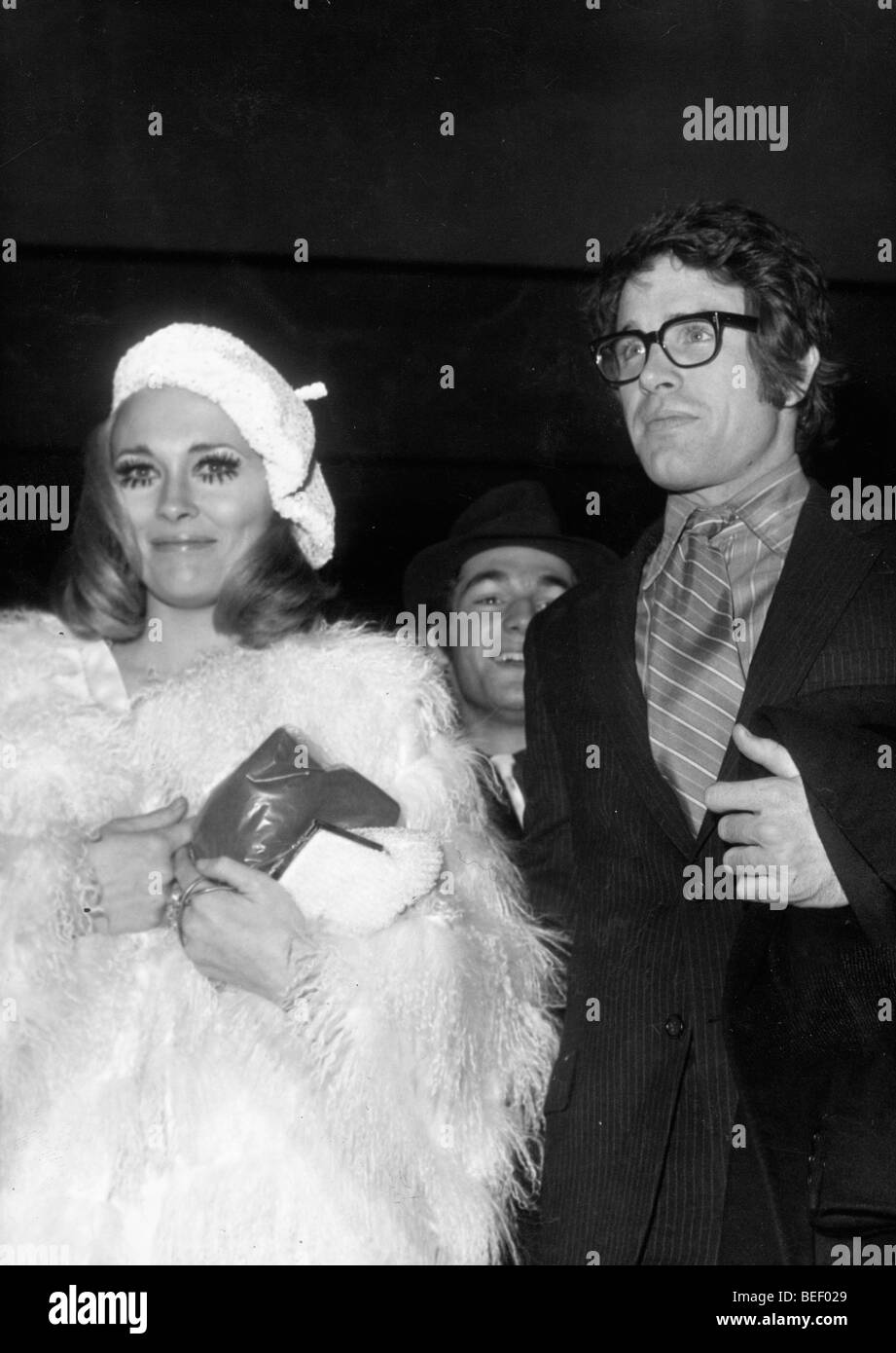 Jan 24, 1968; Paris, France; Famous American actor WARREN BEATTY at the ...
