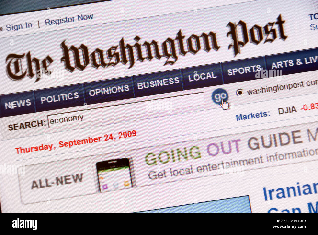 Washington post hi-res stock photography and images - Alamy