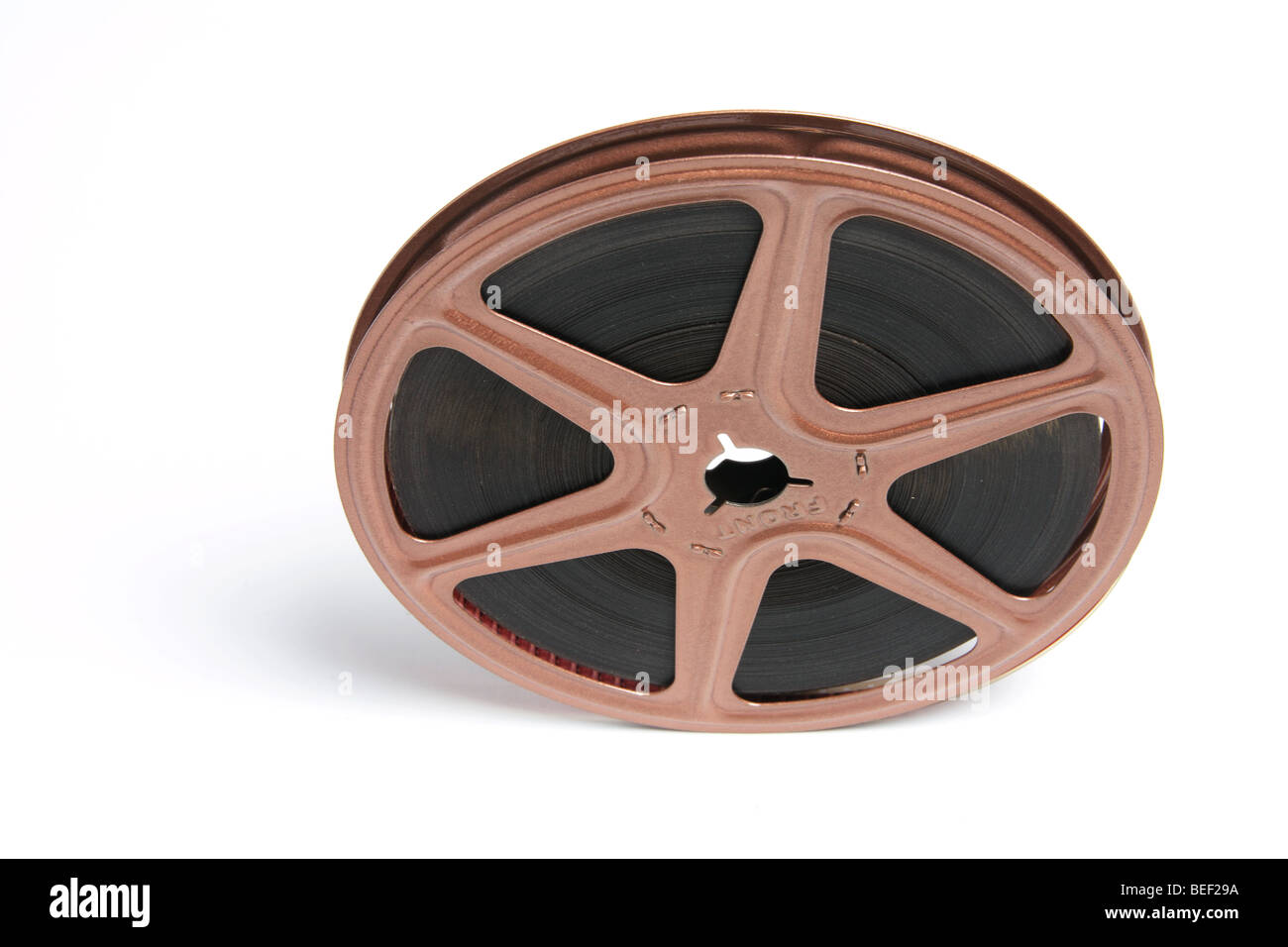 Movie Film Reel Stock Photo - Alamy