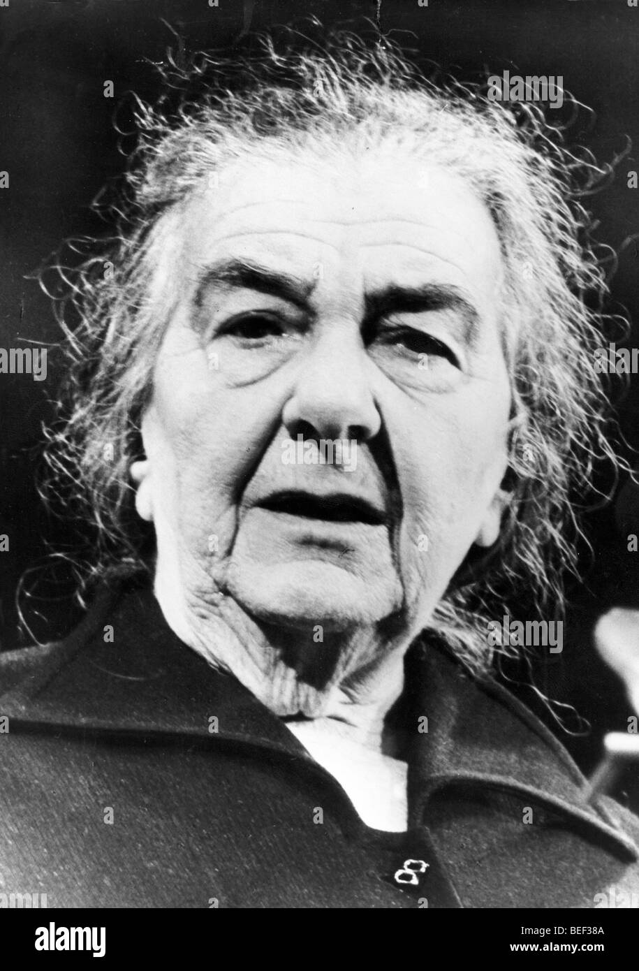 Golda meir prime minister Black and White Stock Photos & Images - Alamy