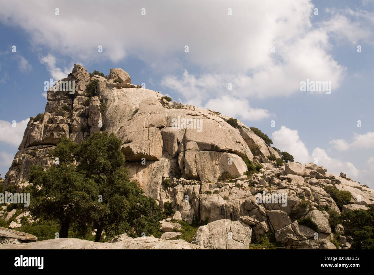granite rocks of Moon Valley, sardinia, italy Stock Photo - Alamy