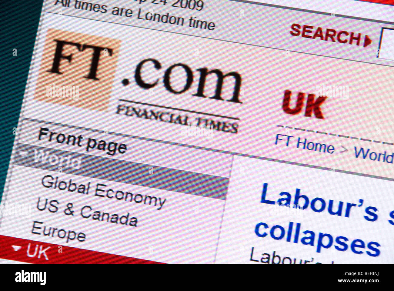 Ft newspaper hi-res stock photography and images - Alamy