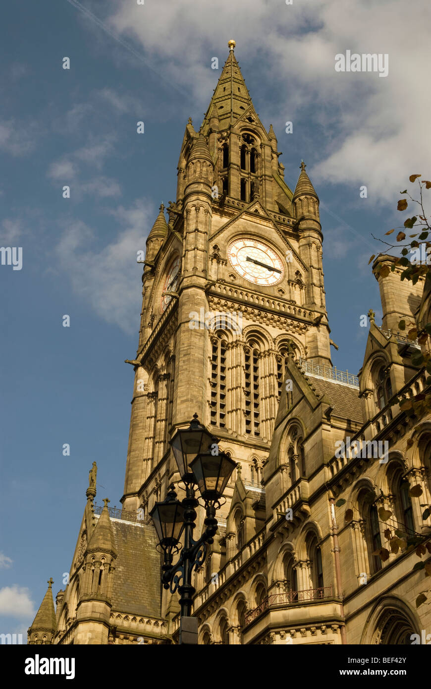 Manchester City Town Hall, Manchester, north west England Stock Photo ...