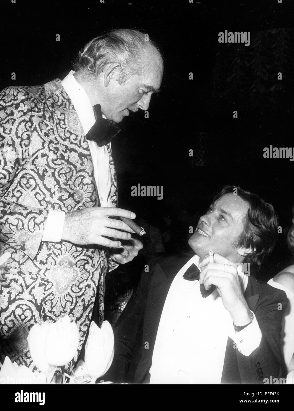 French actor alain delon Black and White Stock Photos & Images - Alamy