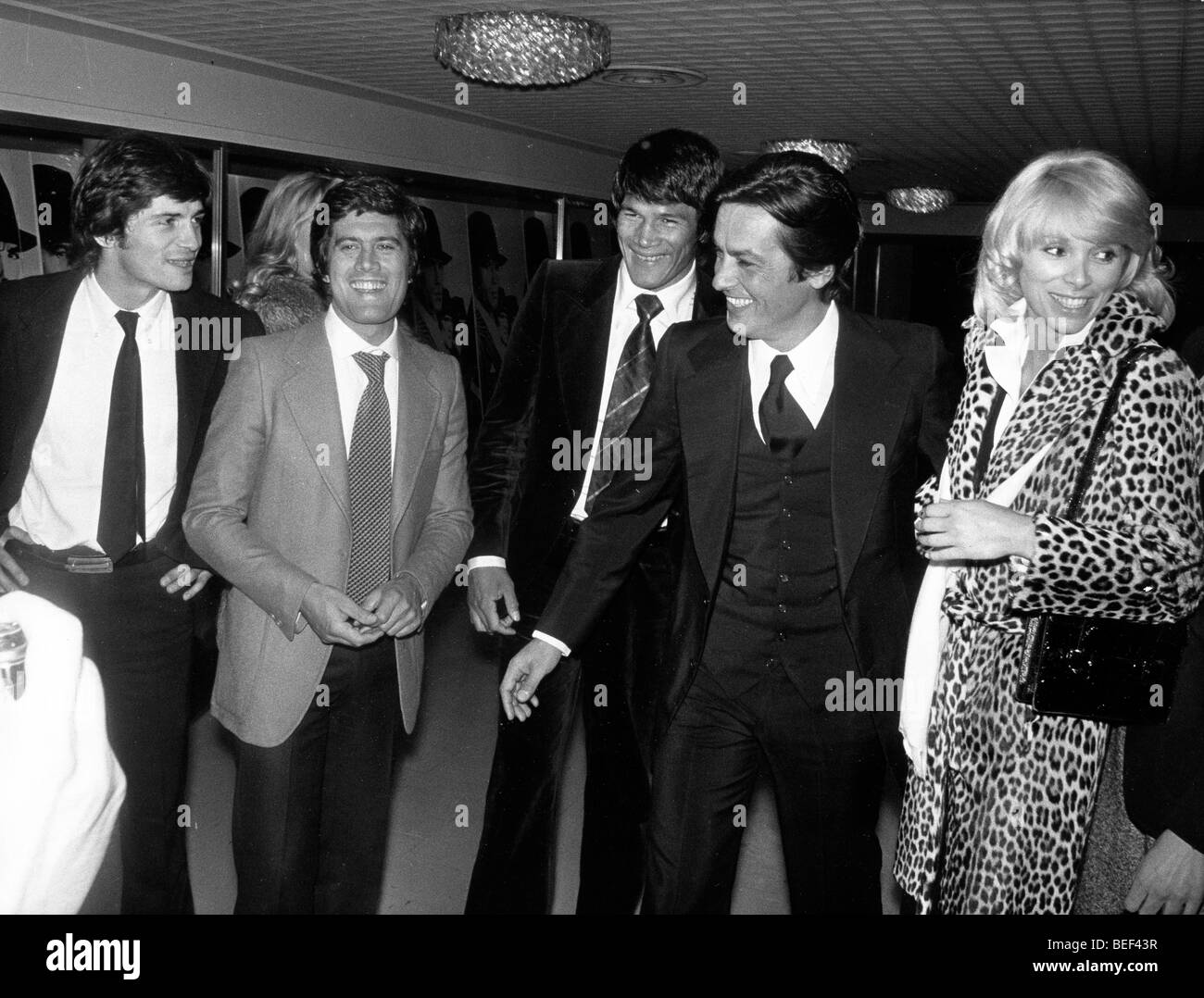French actor alain delon Black and White Stock Photos & Images - Alamy