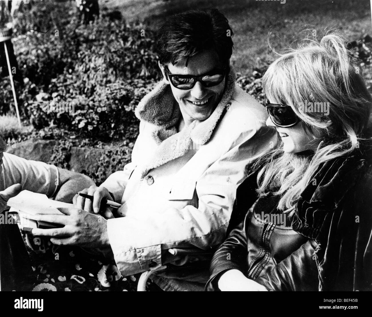 French actor alain delon Black and White Stock Photos & Images - Alamy