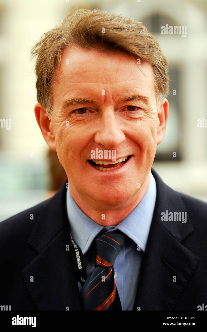 Labour MP and Lord Peter Mandelson at the 2009 Labour Party Conference ...