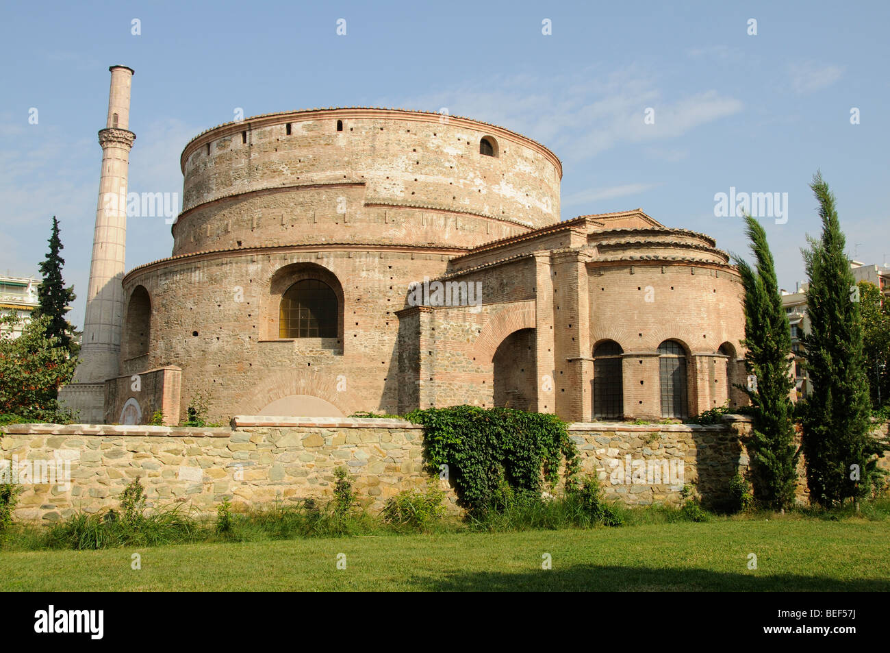 The Roman built Rotunda of Agios Georgios central Thessaloniki northern ...