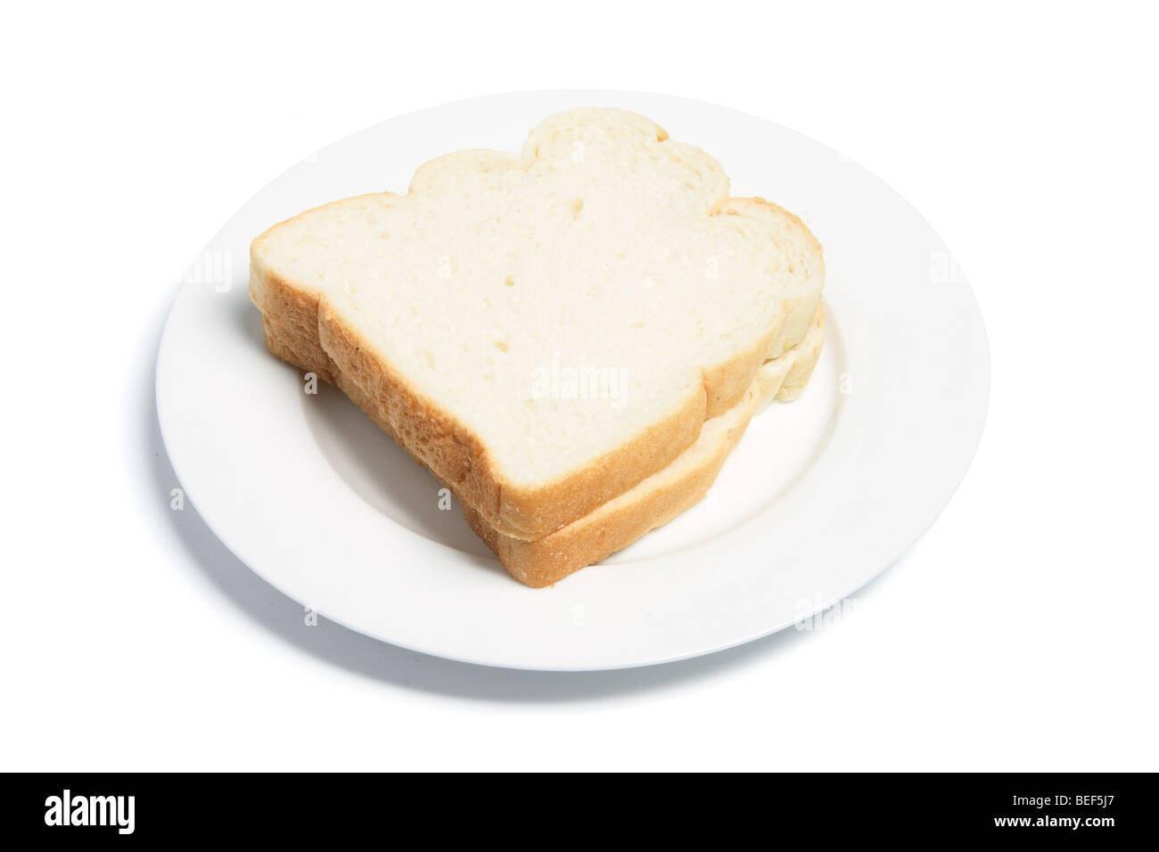 Plain slices bread on hi-res stock photography and images - Alamy