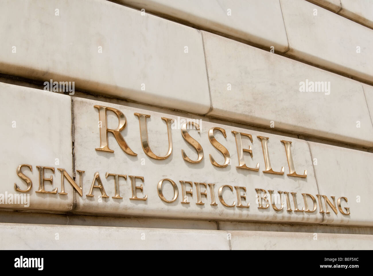 Russell Senate Office Building in Washington DC Stock Photo - Alamy