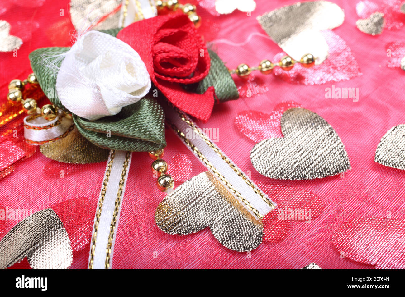 Roses flowers clothes decoration as background Stock Photo - Alamy
