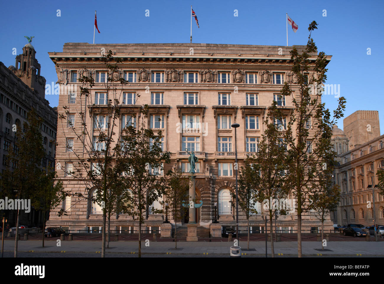 The Cunard Building one of liverpools three graces listed buildings on ...