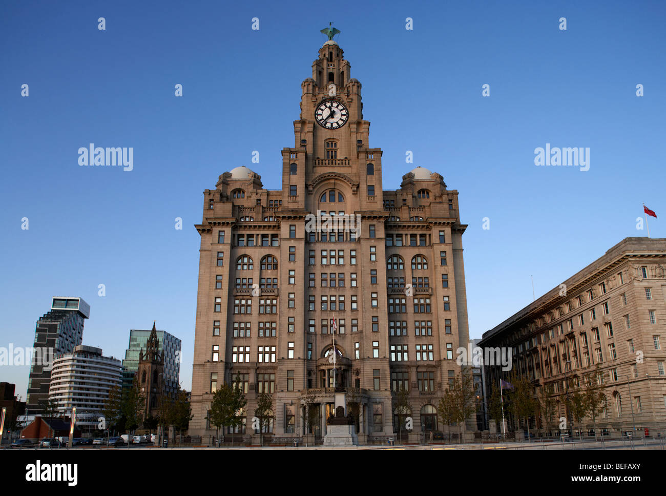 Royal Liver building one of liverpools three graces listed buildings on ...