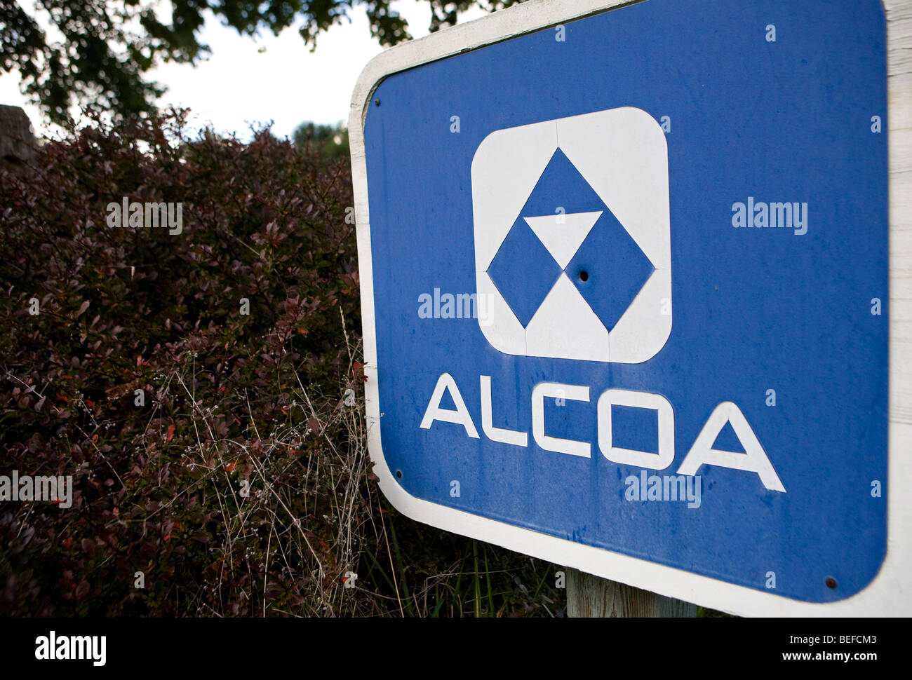 A Alcoa aluminum manufacturing plant in Maryland Stock Photo - Alamy