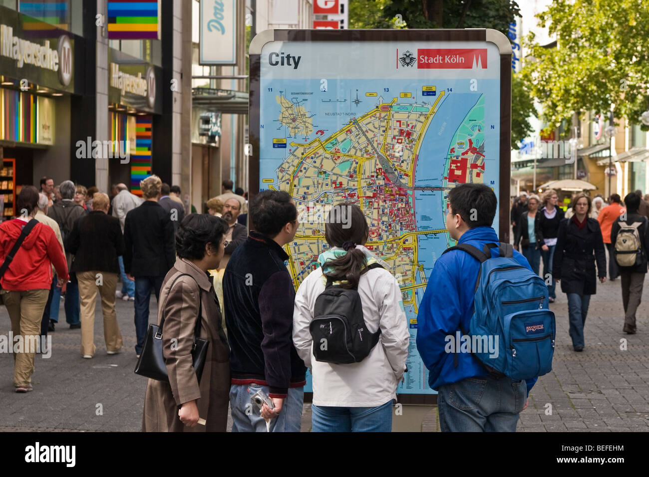 German city map hi-res stock photography and images - Alamy